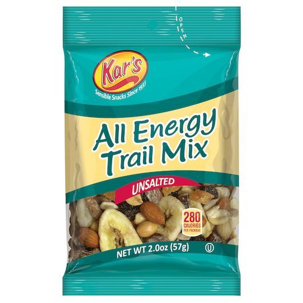 Second Nature All Energy Trail Mix, 2 Ounce -- 48 per case