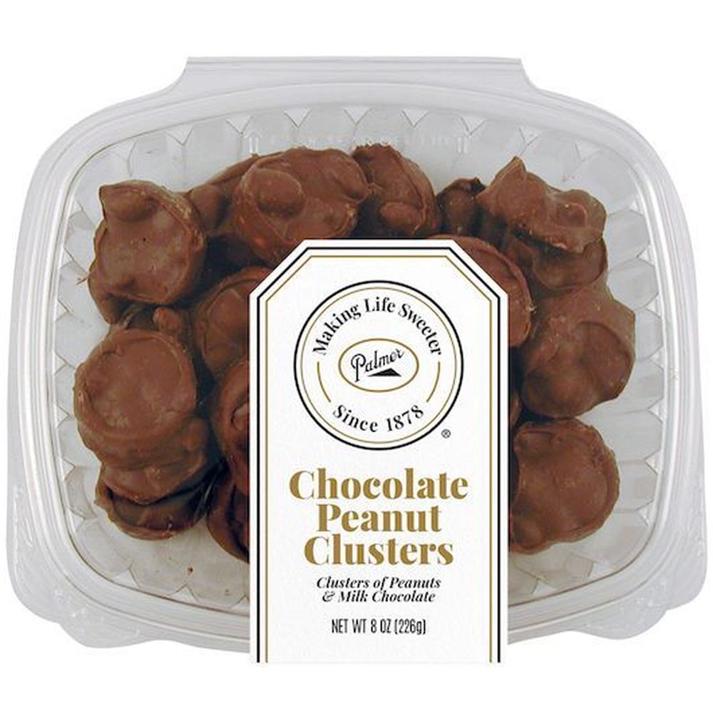 Palmer Chocolate Peanut Cluster, 8 Ounce -- 16 per case