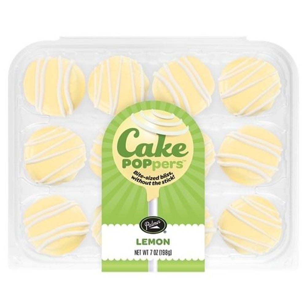 Palmer Lemon Cake Poppers, 7 Ounce -- 12 per case