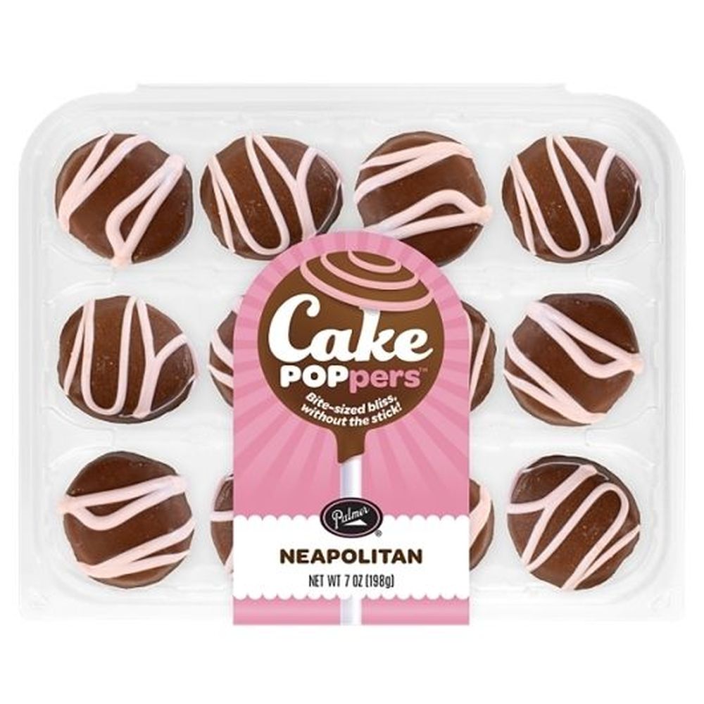 Palmer Candy Neopolitan Cake Poppers, 7 Ounce - 12 per case ...