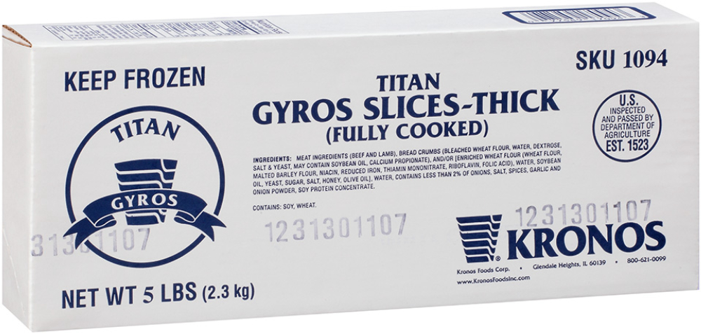 Kronos Gyrokone Titan Thick Beef and Lamb Slice Case | FoodServiceDirect