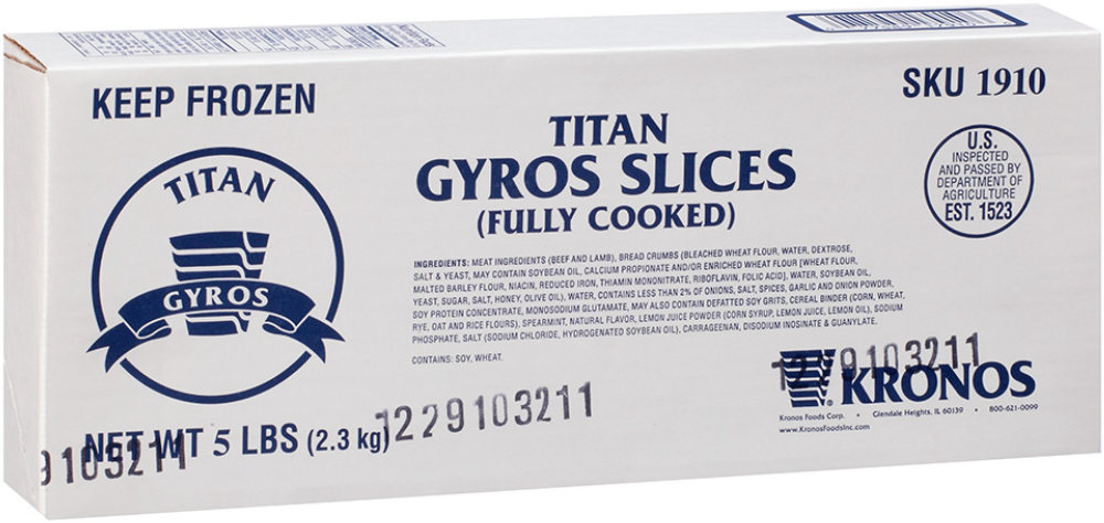 Kronos Gyrokone Thin Beef and Lamb Slice Case | FoodServiceDirect