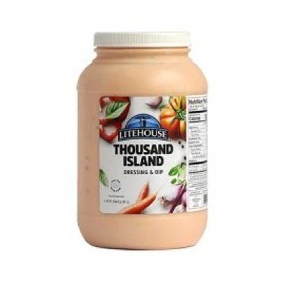 Litehouse Premium Thousand Island Dressing - Bulk, 1 Gallon -- 2 per case