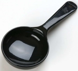 Carlisle Measure Miser Black Solid Short Handle Measuring Cup, 6 Ounce ...