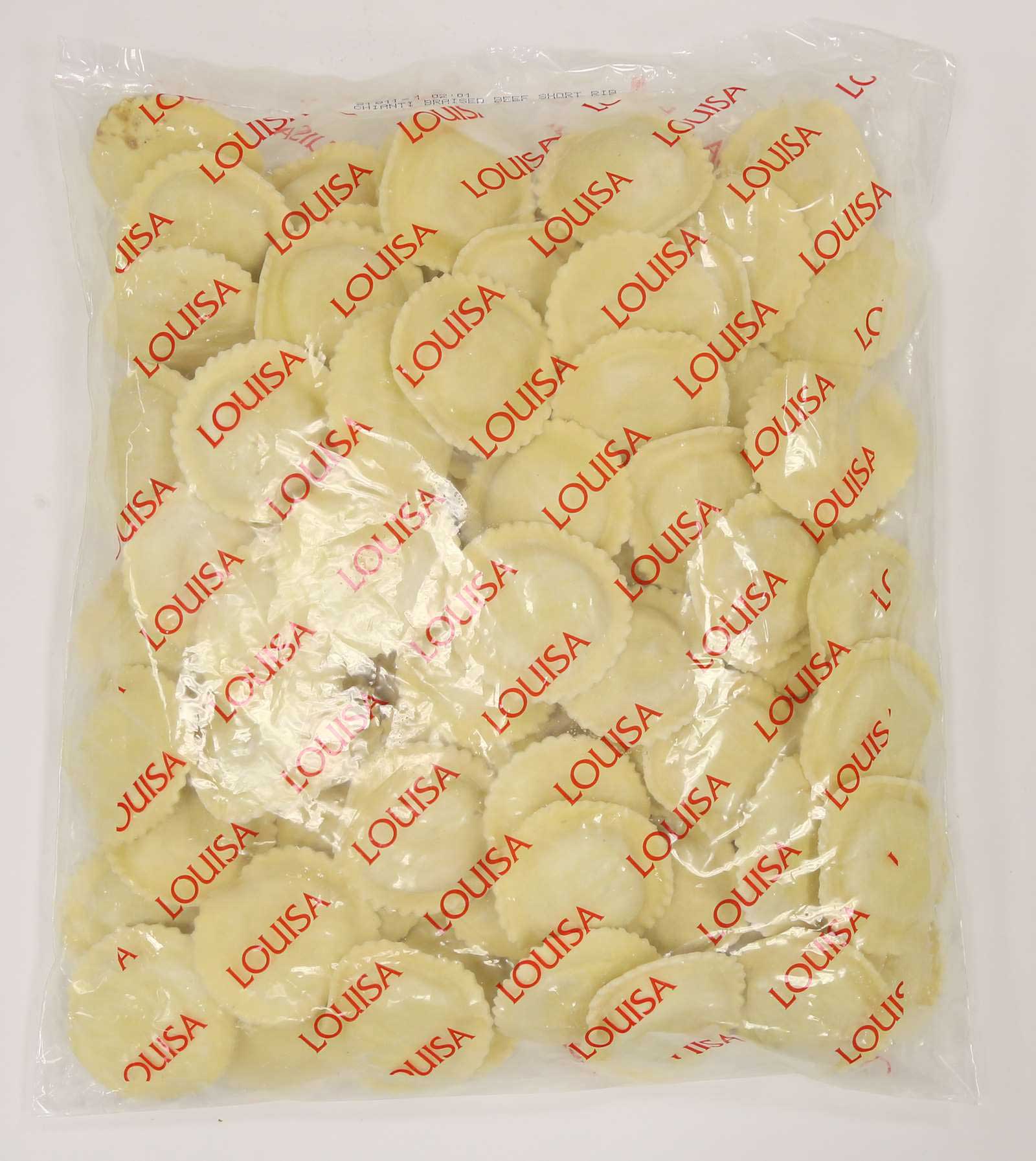 Louisa Classic Round Beef Ravioli, 5 Pound -- 2 per case ...