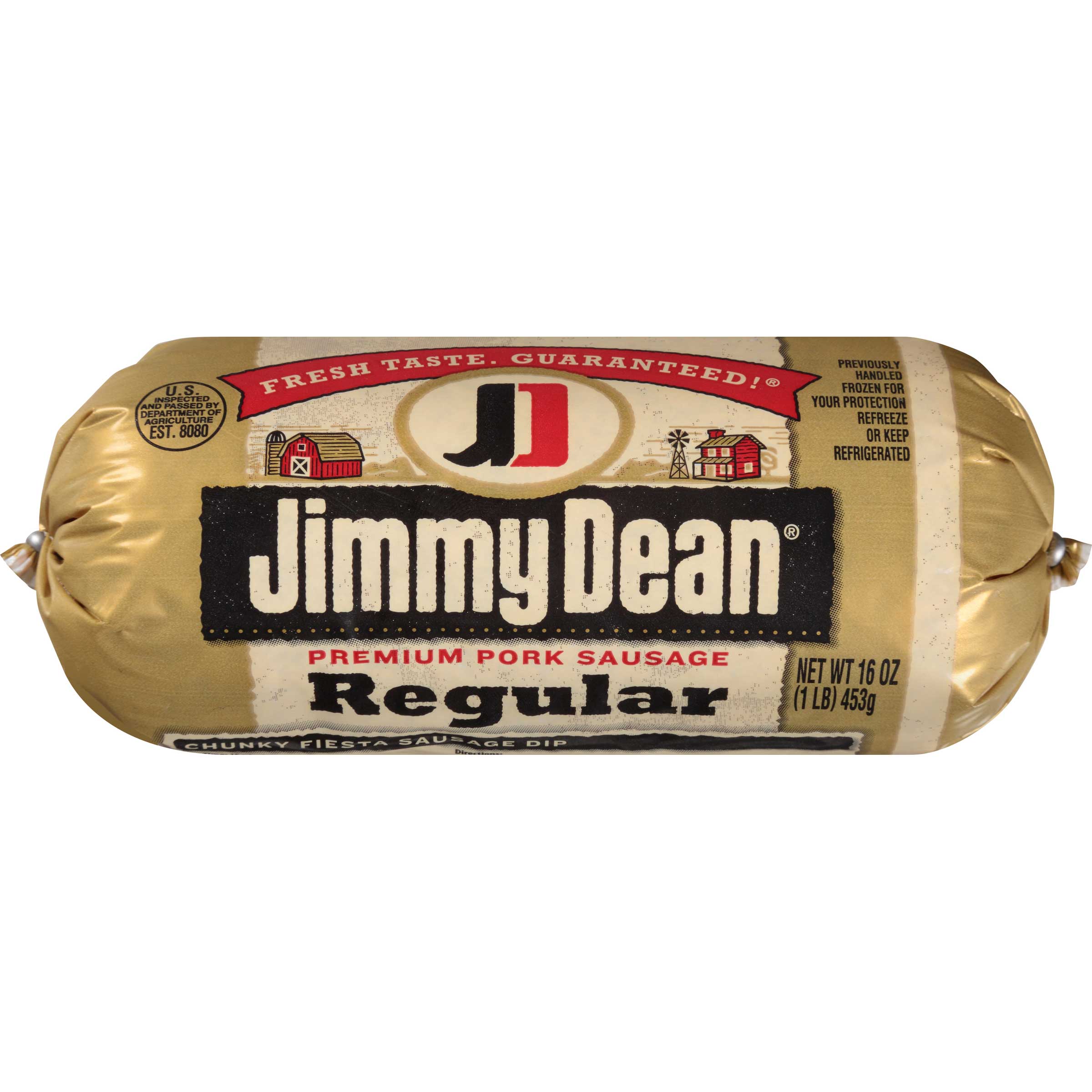 Jimmy Dean Premium Pork Regular Sausage Case