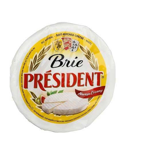 President 60 Percent Plain Brie Cheese, 2 Pound -- 2 per case ...