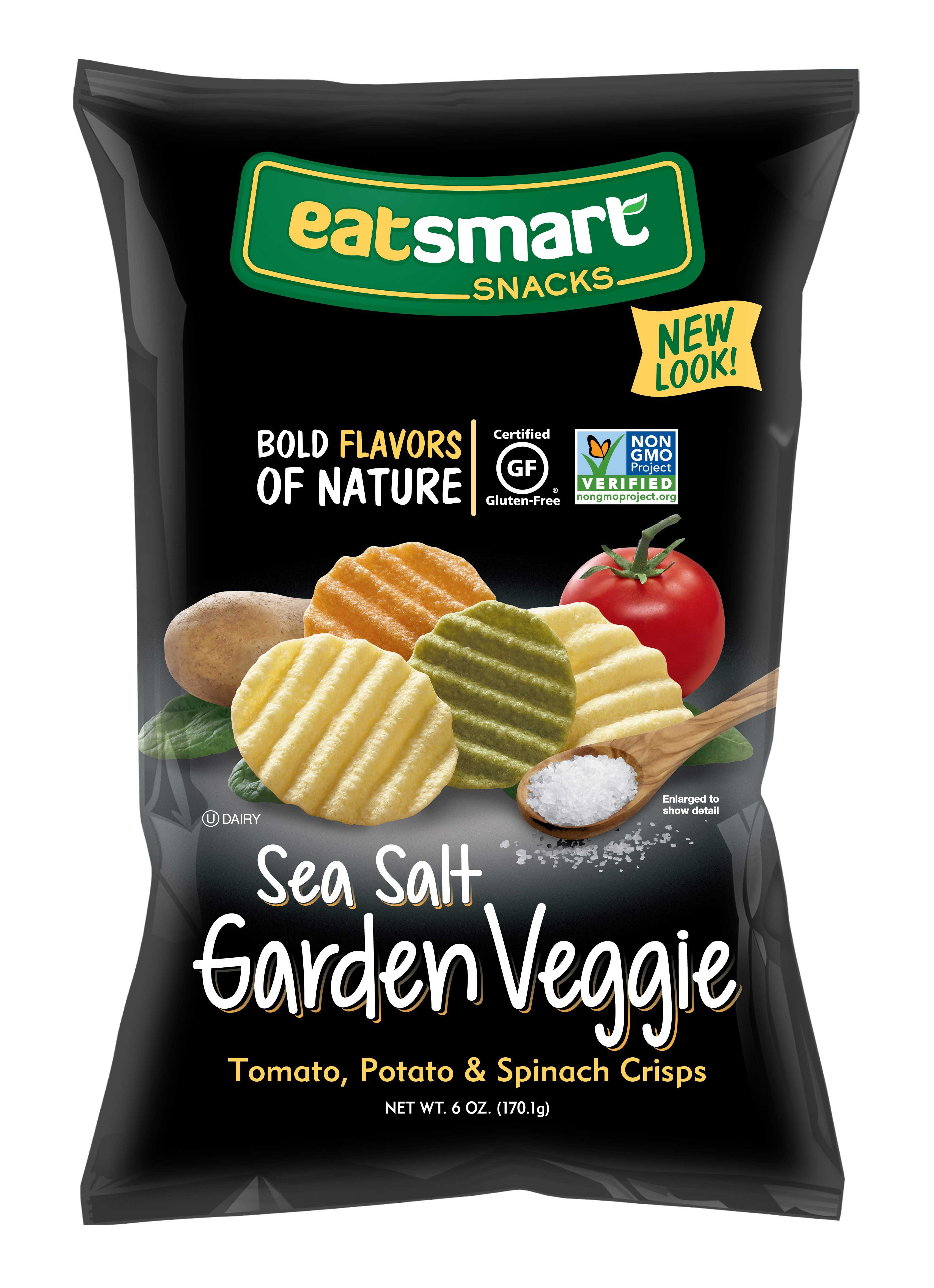 Eatsmart Snacks Garden Veggie Crisps, 6 Ounce -- 12 per case.