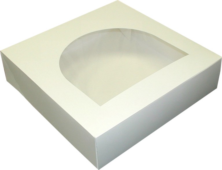 Dixie White Pie Box, 10 inch -- 100 per case.