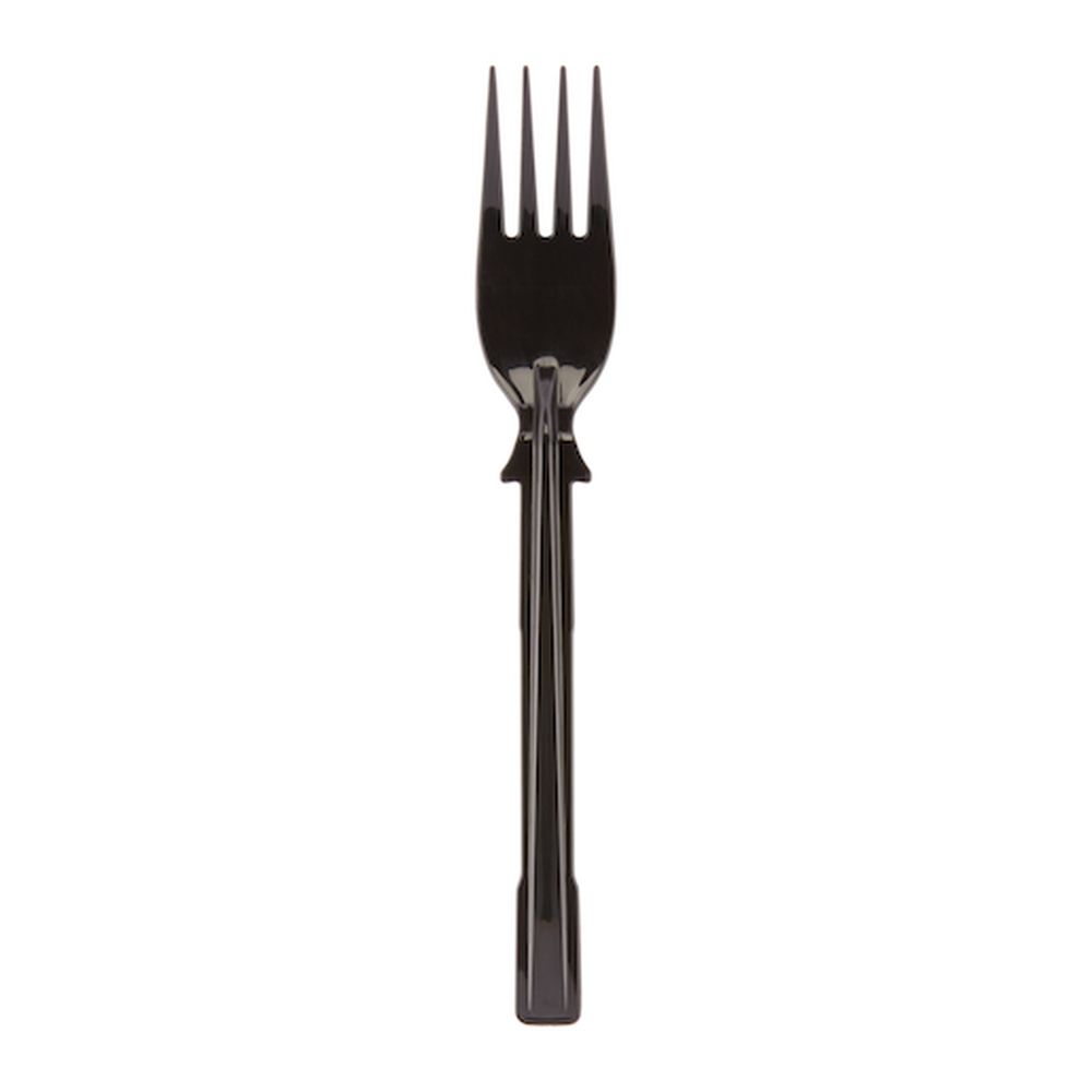 Dixie Ultra SmartStock Polypropylene Heavy Weight Black Fork, 6.45 inch ...