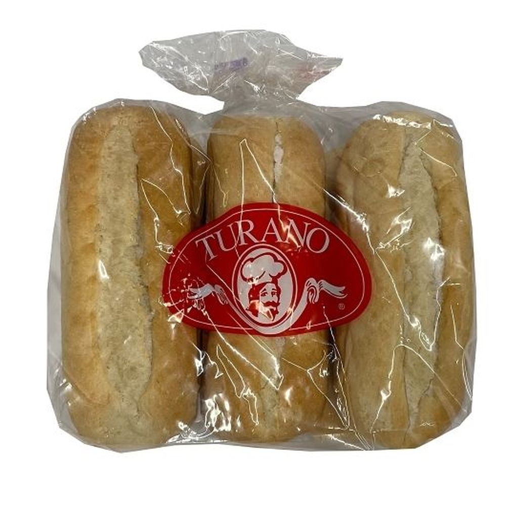 Turano 8 inch Hinged Soft Sub Roll, 4 Ounce -- 72 per case