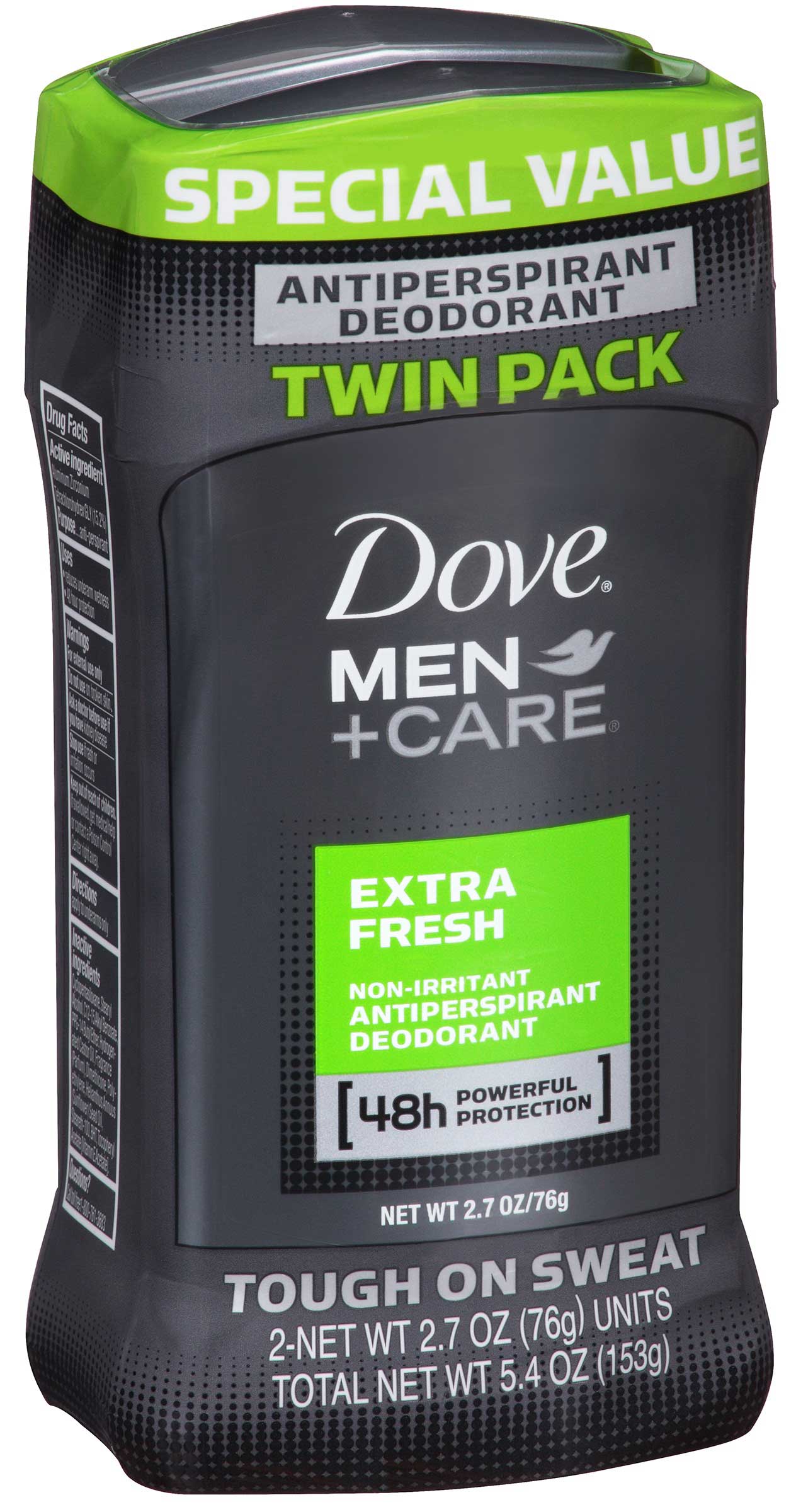 Dove Men Plus Care Extra Fresh Invisible Solid Antiperspirant and ...