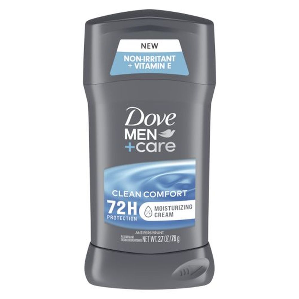Dove Men Plus Care Clean Comfort Antiperspirant Deodorant Stick, 2.7 ...