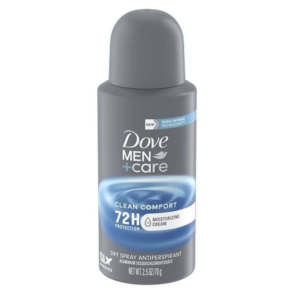 Dove Men Plus Care 72 Hour Clean Comfort Anti Perspirant, 2.5 Fluid ...