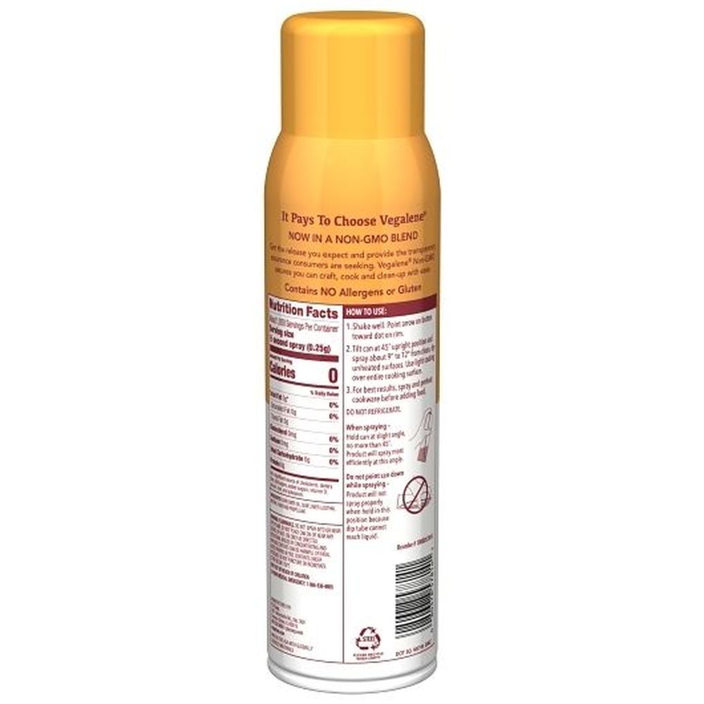 Vegalene Non Gmo Food Release Spray | FoodServiceDirect
