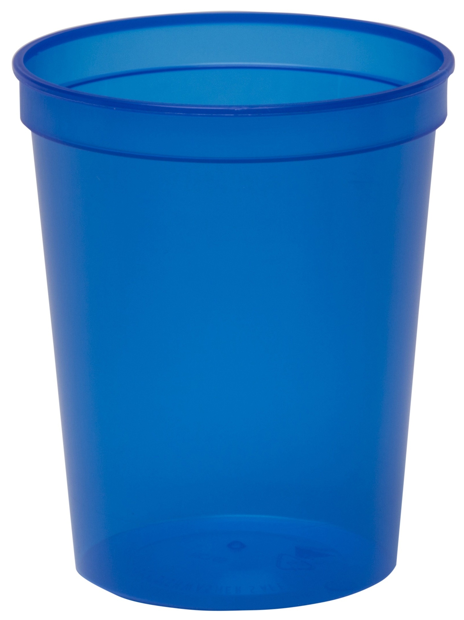 WNA Polypropylene Squat Color Changing Blue Cup, 16 Ounce, 25 count ...