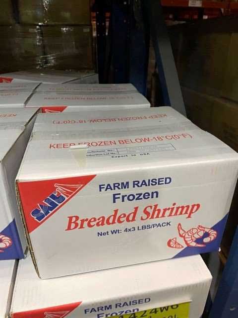 Sail 21 to 25 Count Breaded Butterfly Peeled and Deveined Shrimp, 3 ...