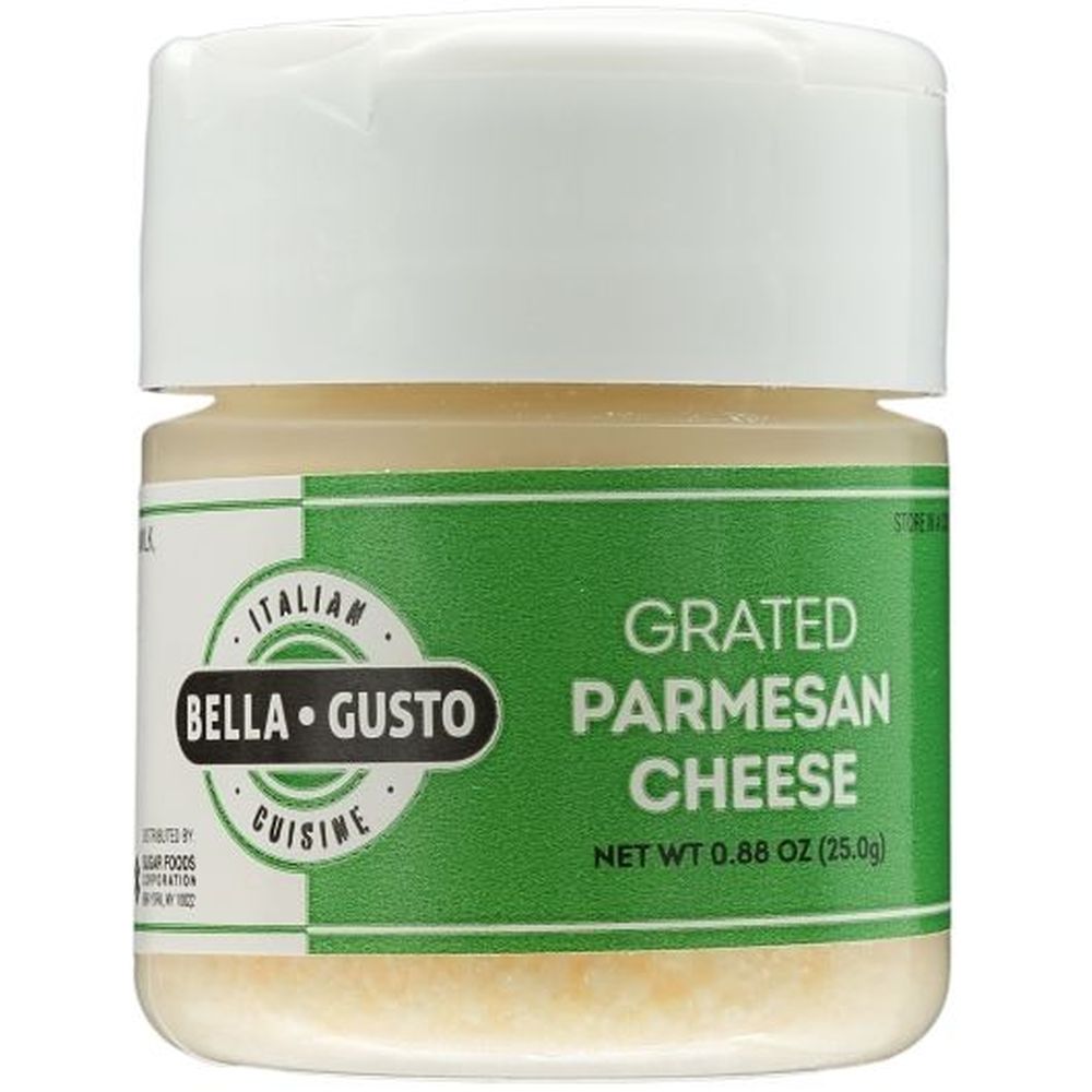 Bella Gusto Grated Parmesan Cheese Shakers, 0.88 Ounce -- 48 per case