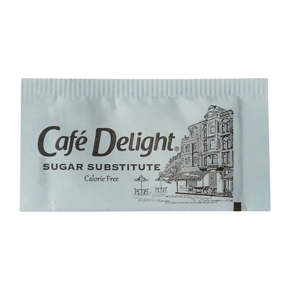 Cafe Delight Blue Aspartame Sugar Substitute, 0.8 Gram Packet -- 2000 ...