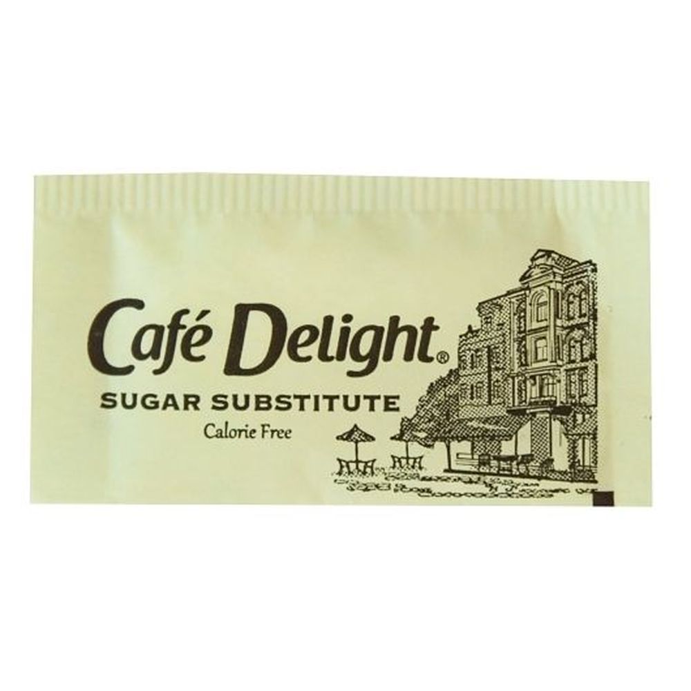 Cafe Delight Green Stevia Packets, 0.8 Gram -- 1000 per case