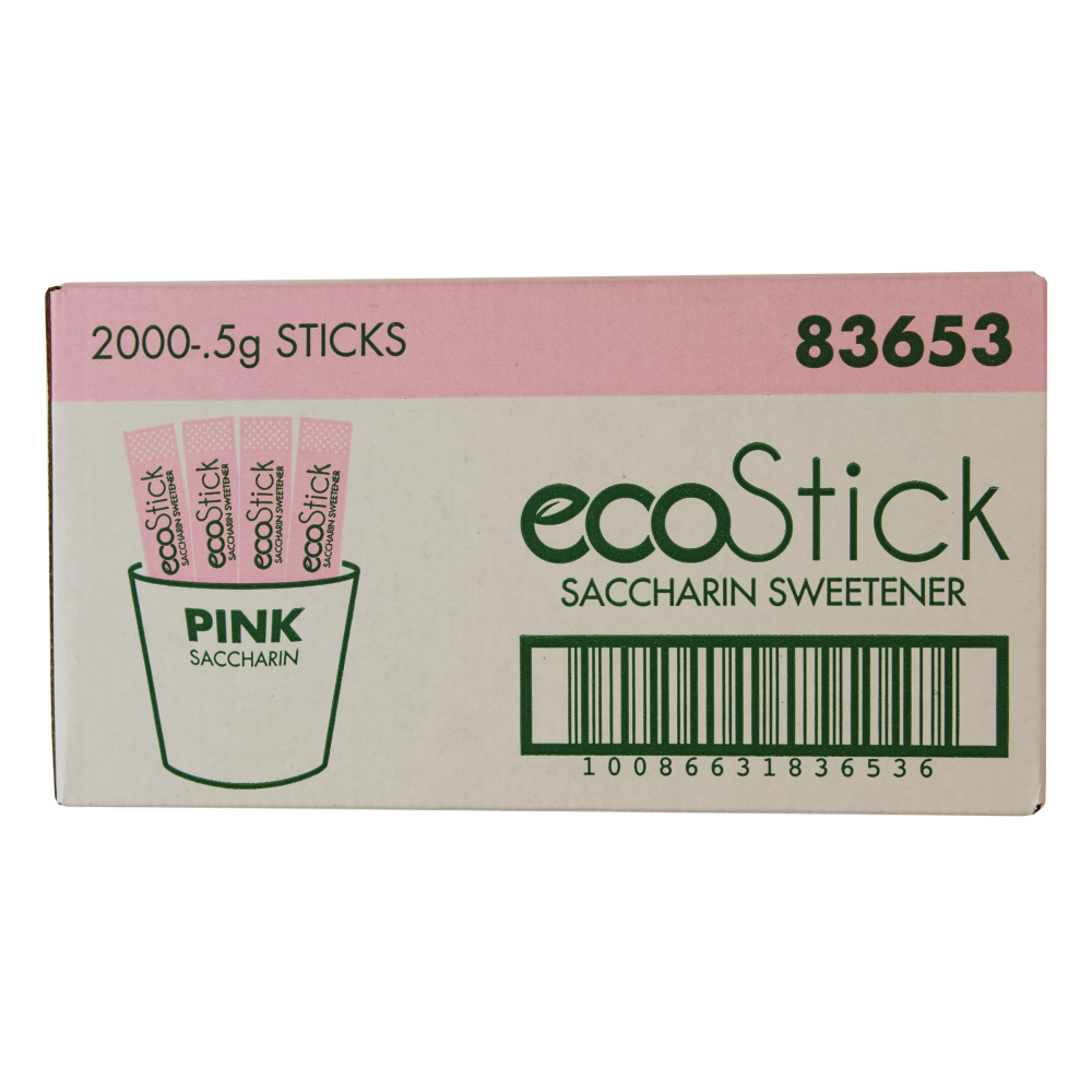 Sugar Foods Saccharin Pink Packets Case | FoodServiceDirect