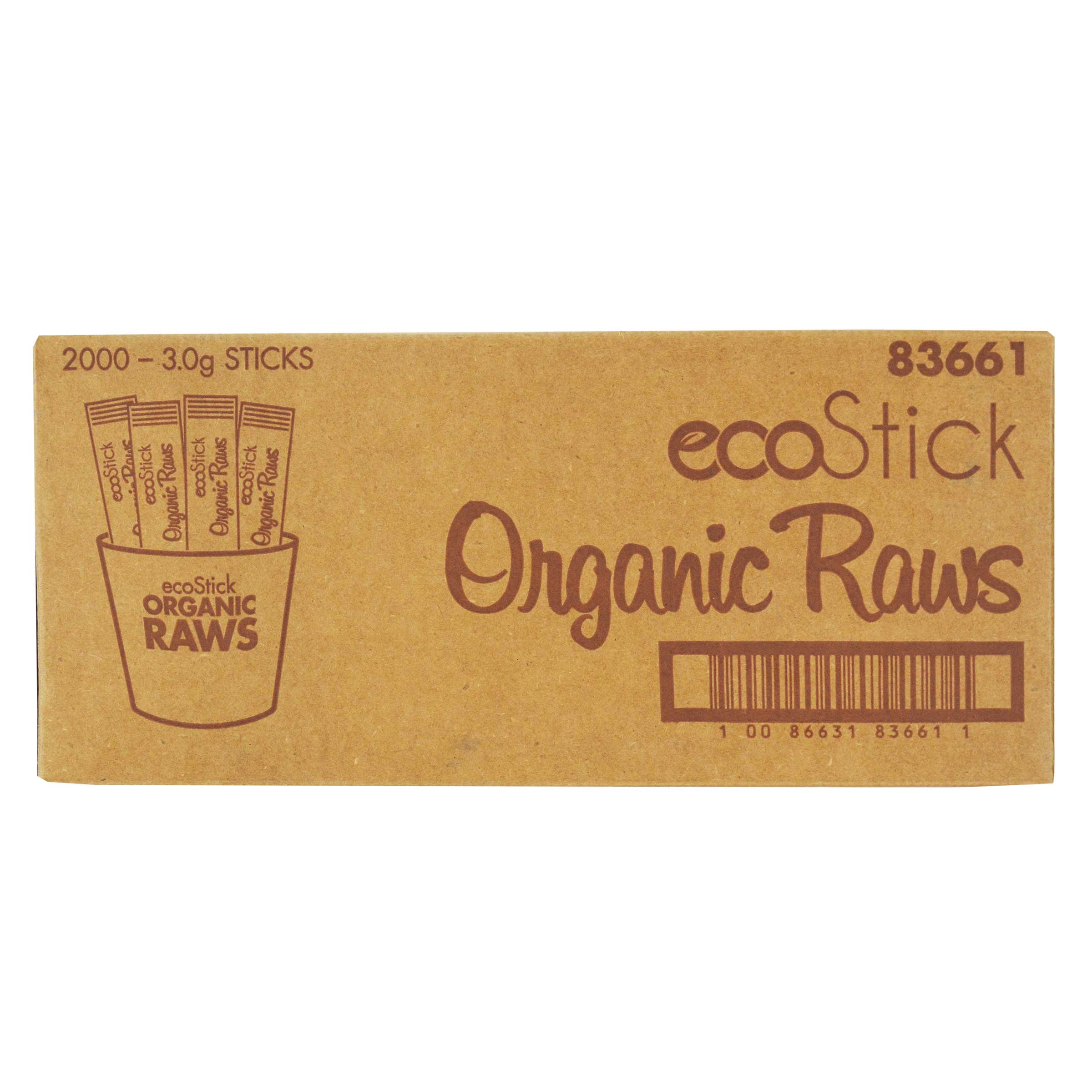 Ecostick Organic Raws Case | FoodServiceDirect