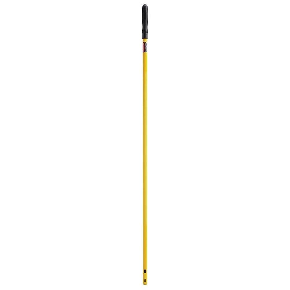 Rubbermaid HYGEN Yellow Quick Connect Handle Only, 58 inch -- 6 per case.