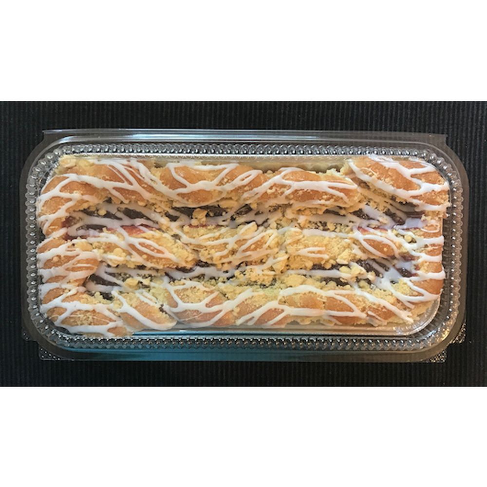 37Th Street Bakery 14 Ounce Raspberry Danish, 12 count