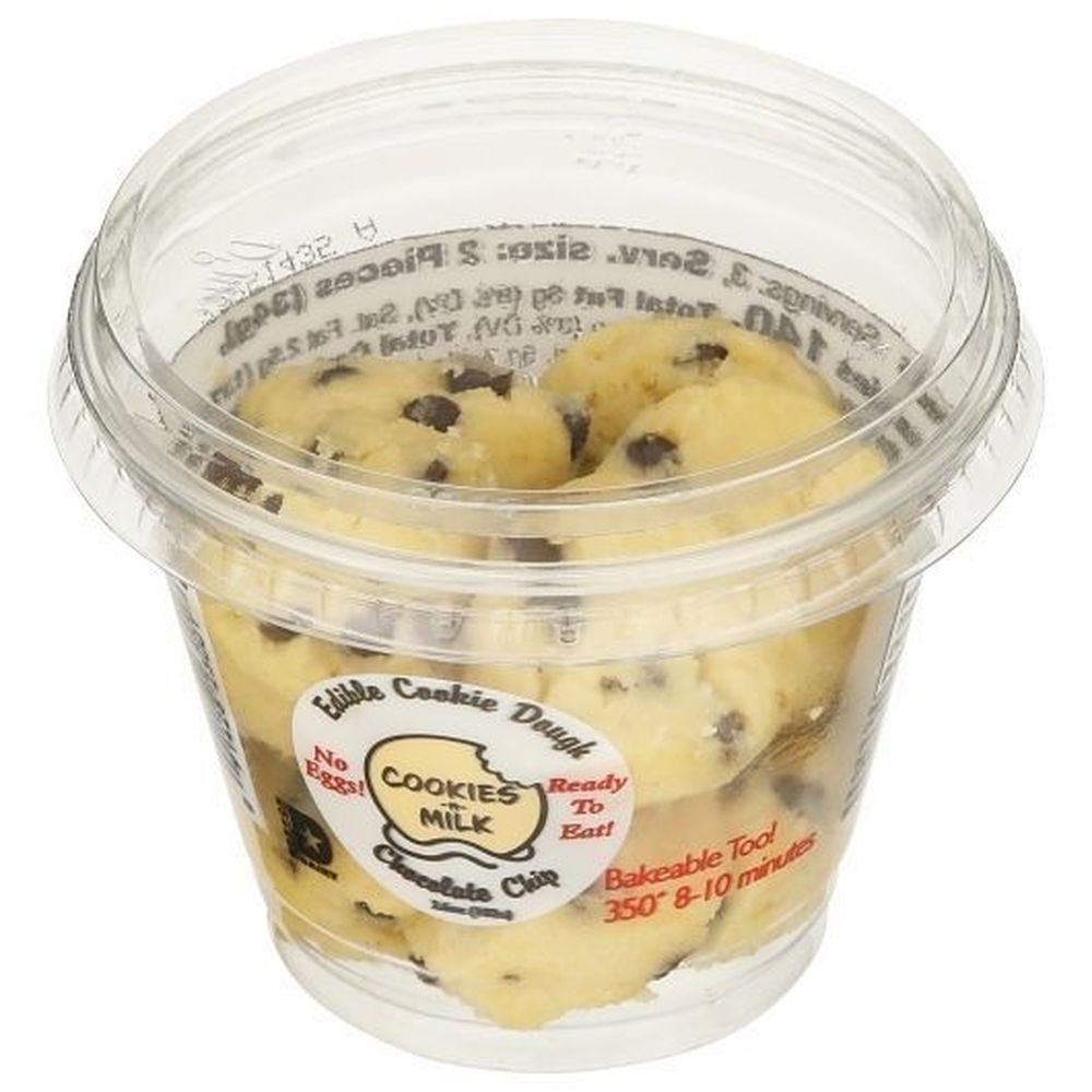 Cookies N Milk Chocolate Chip Edible Cookie Dough Bites | FoodServiceDirect