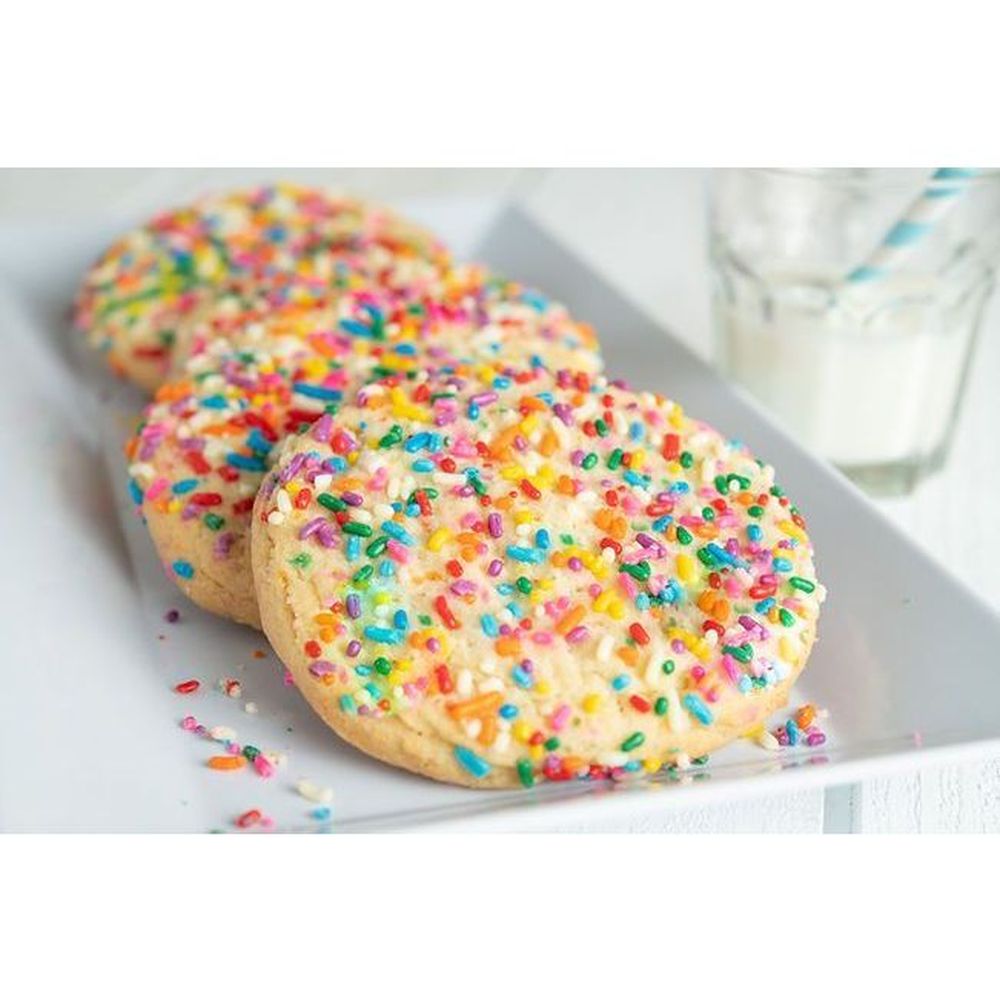 Cookies N Milk Individually Wrapped Sugar Sprinkle Cookies, 3 Ounce ...