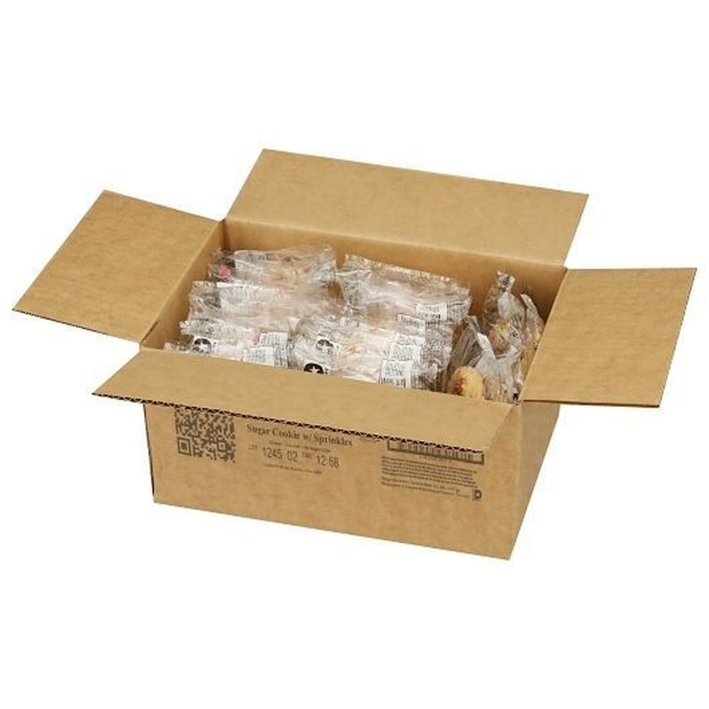 Cookies N Milk Individually Packaged Sugar Cookie with Sprinkles ...