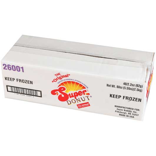 Super Bakery Original Super Donut | Packaged Donuts | FoodServiceDirect