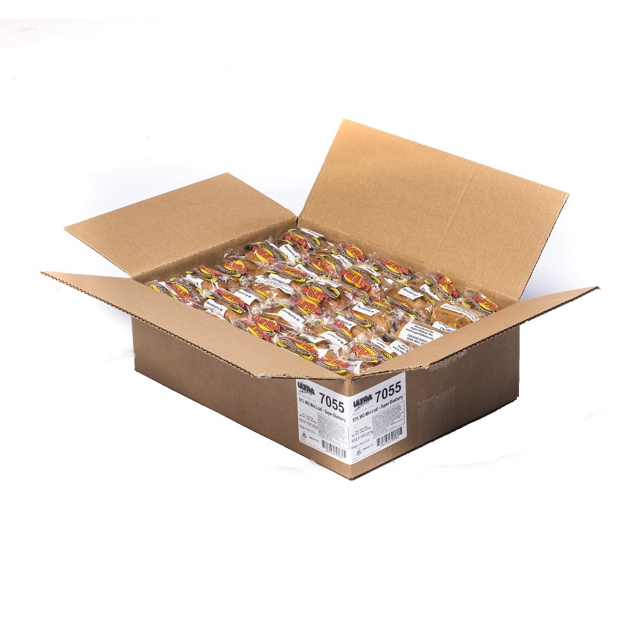 ULTRA Whole Graun Blueberry Mini Loaf Case | FoodServiceDirect