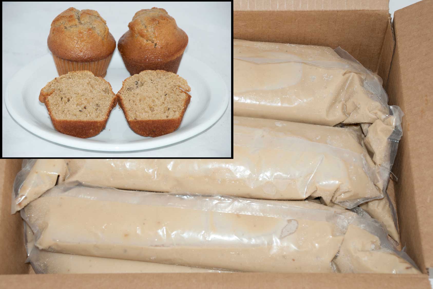 General Mills Pillsbury Tubeset Banana Nut Muffin Batter, 3 Pound -- 6 ...