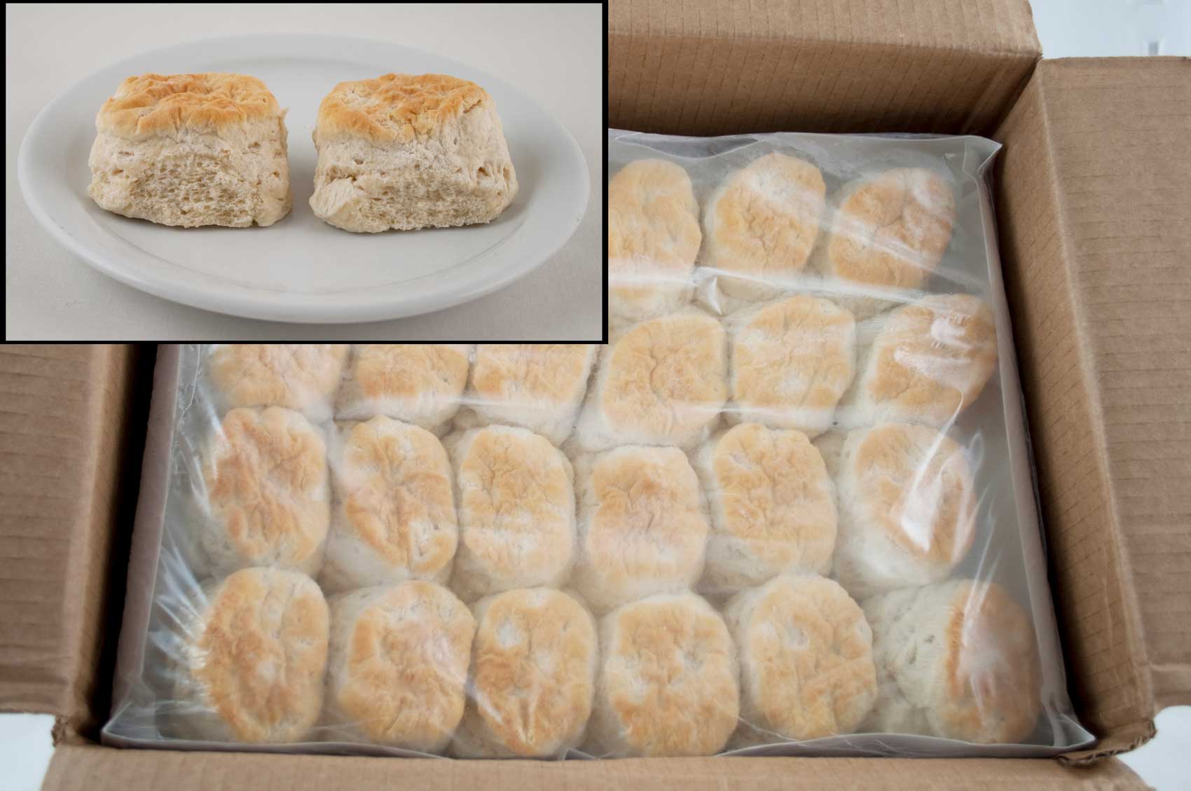 General Mills Easy Split Golden Buttermilk Biscuit, 2.25 Ounce -- 120 ...