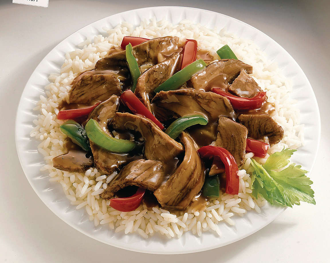 Conagra Healthy Choice Entree Beef Pepper Steak, 69 Ounce -- 4 per case.