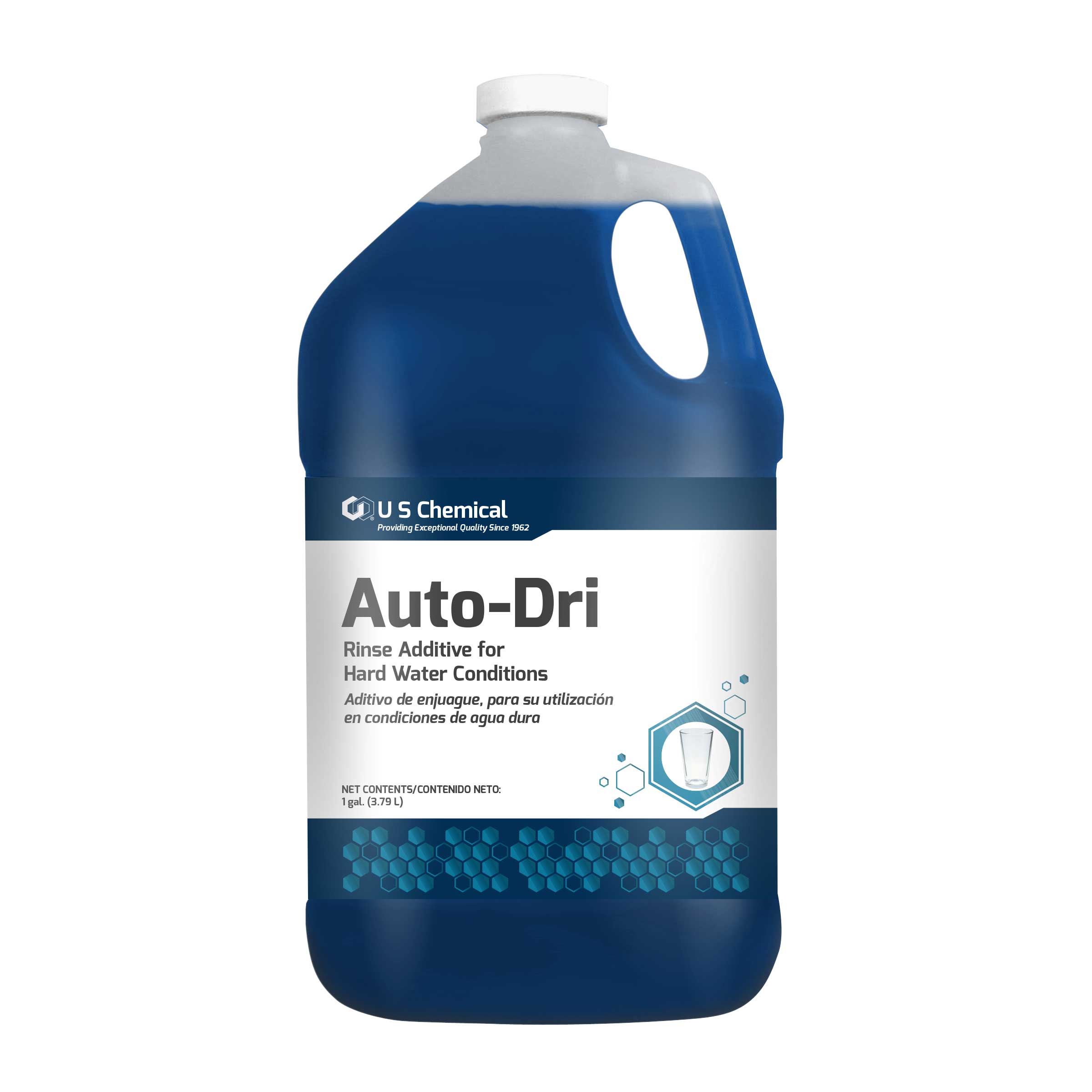 US Chemical Automatic Dri Rinse Additive Liquid, 1 Gallon -- 4 per case.