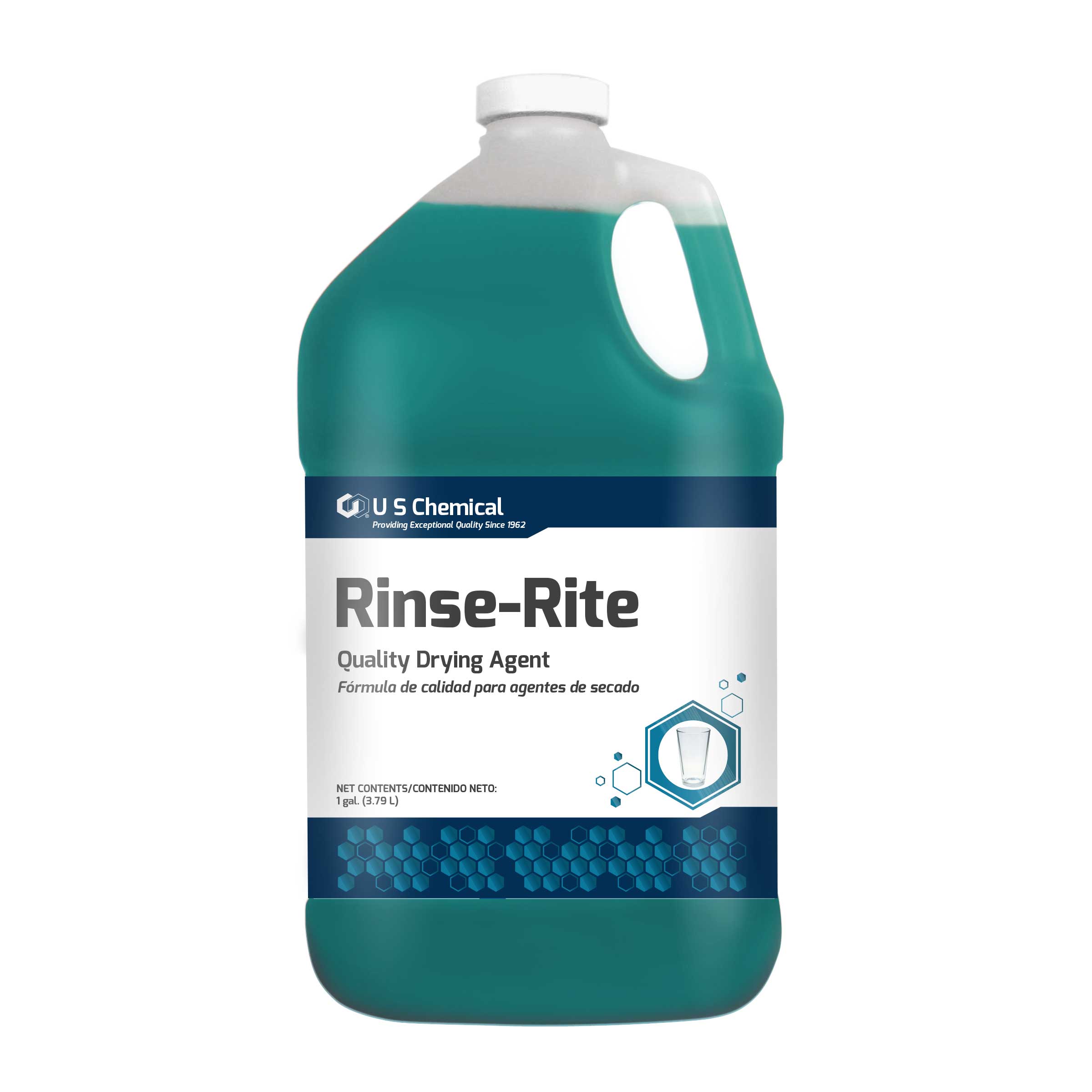 US Chemical Rinse-Rite Rinse Additive Liquid, 1 Gallon -- 4 per case.