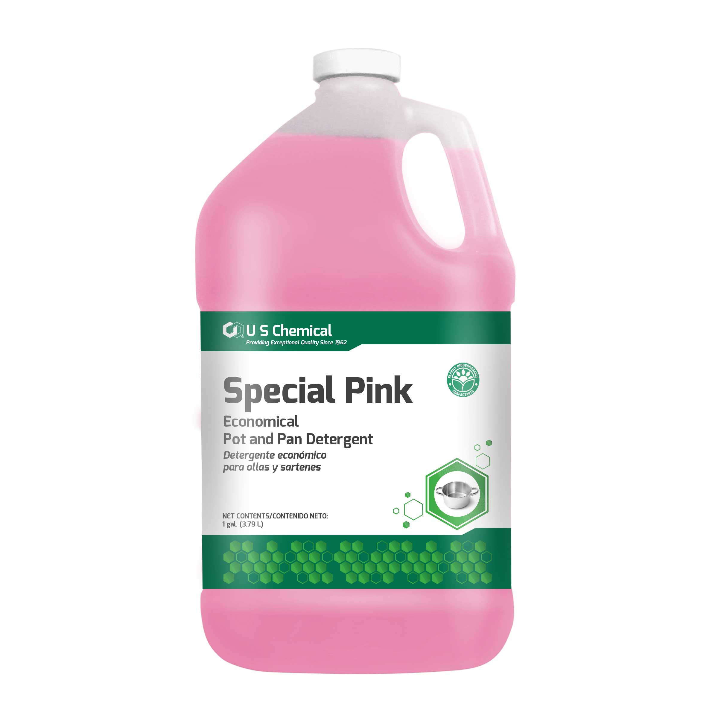 US Chemical Special Pink Pot And Pan Detergent Liquid Case ...