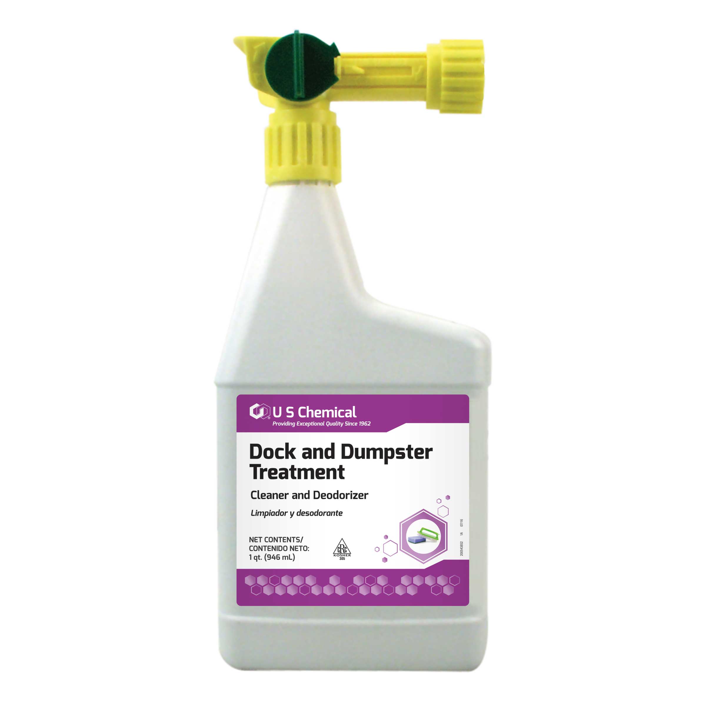 US Chemical Dock and Dumpster Treatment - Cleaner and Deodorizer, 1 ...
