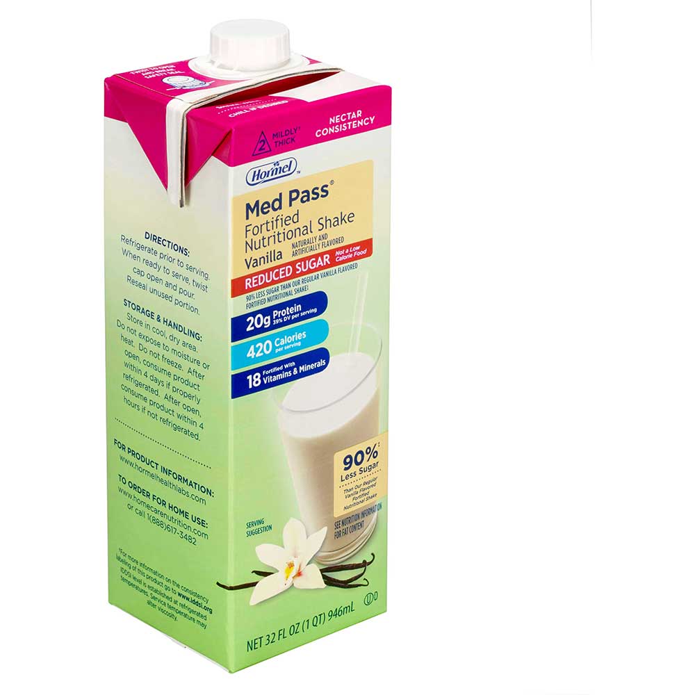 Hormel Med Pass Vanilla Fortified Nutrition Shake Case | FoodServiceDirect