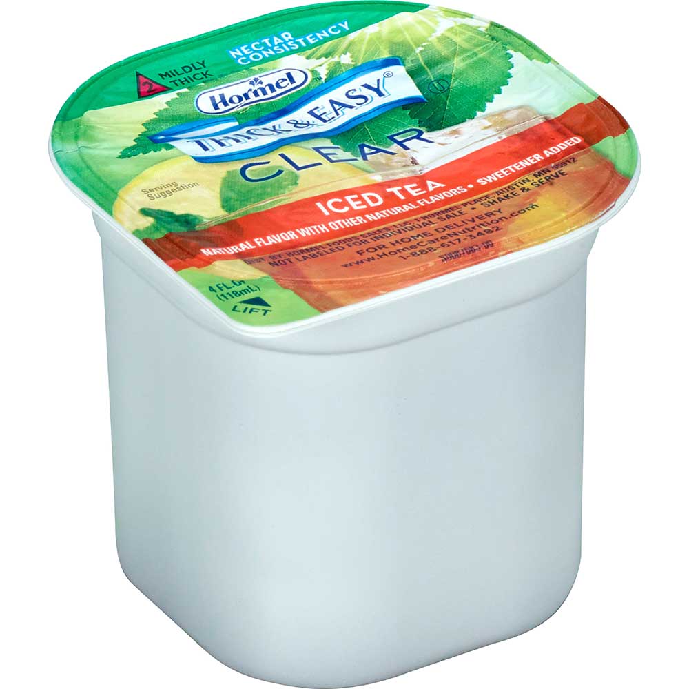 Hormel Health Labs Thick and Easy Thickened Iced Tea, Nectar ...
