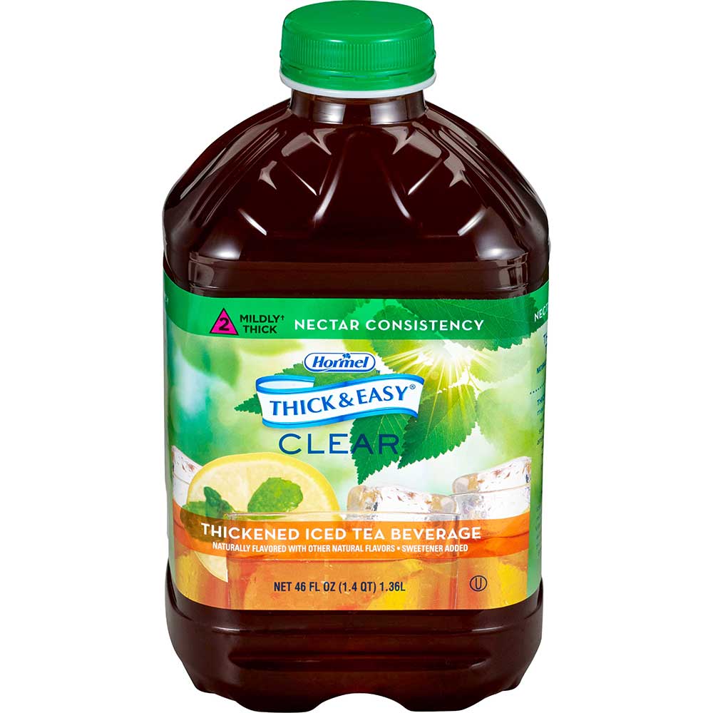 Thick & Easy Thickened Iced Tea Nectar Consistency , 46 Ounce -- 6 ...