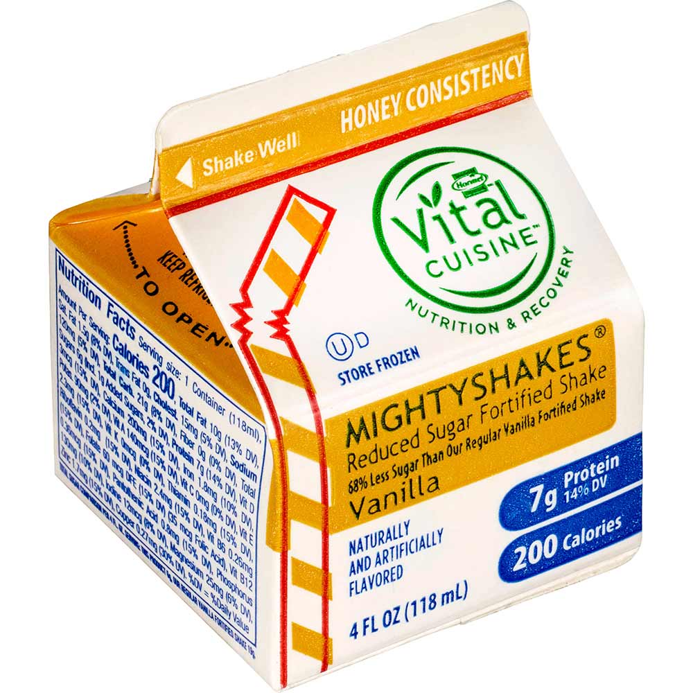 MightyShakes Vanilla Shake Beverage Case | FoodServiceDirect
