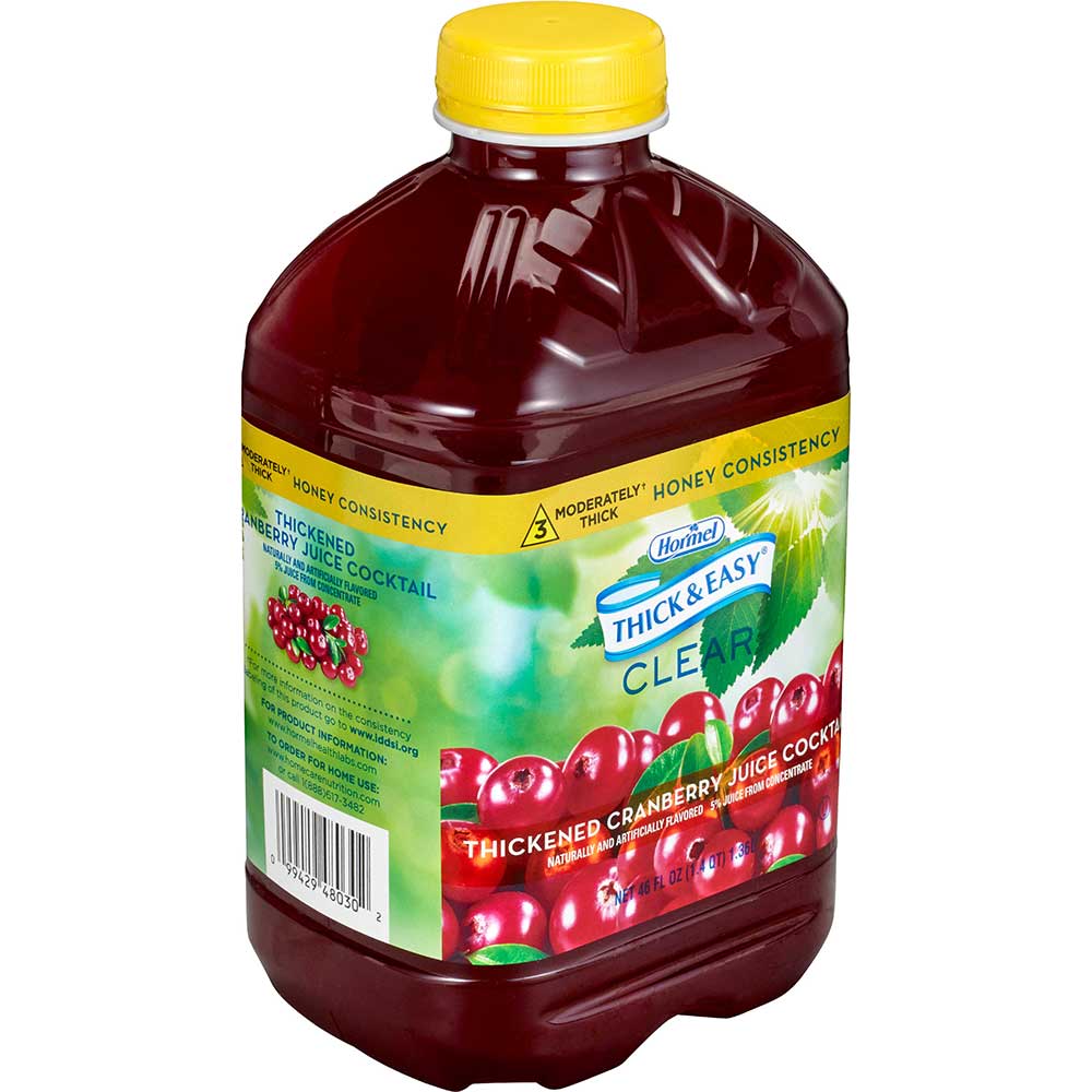 Hormel Health Labs Thick and Easy Thickened Cranberry Juice Cocktail ...