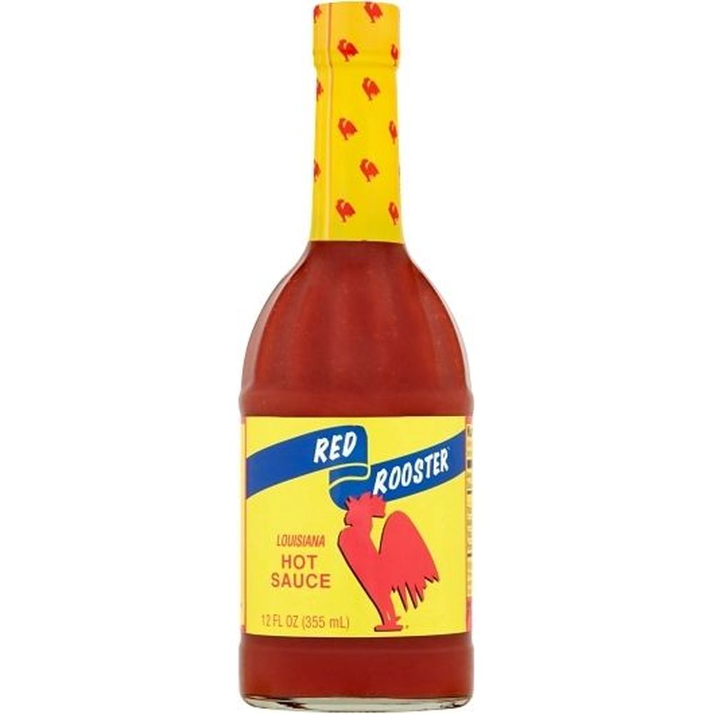 Louisiana Red Rooster Hot Sauce, 12 Fluid Ounce Bottle - 12 per case