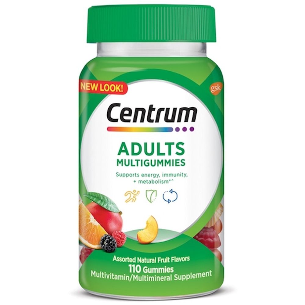 Centrum Adult Multivitamin Gummies, 110 count -- 12 per case ...