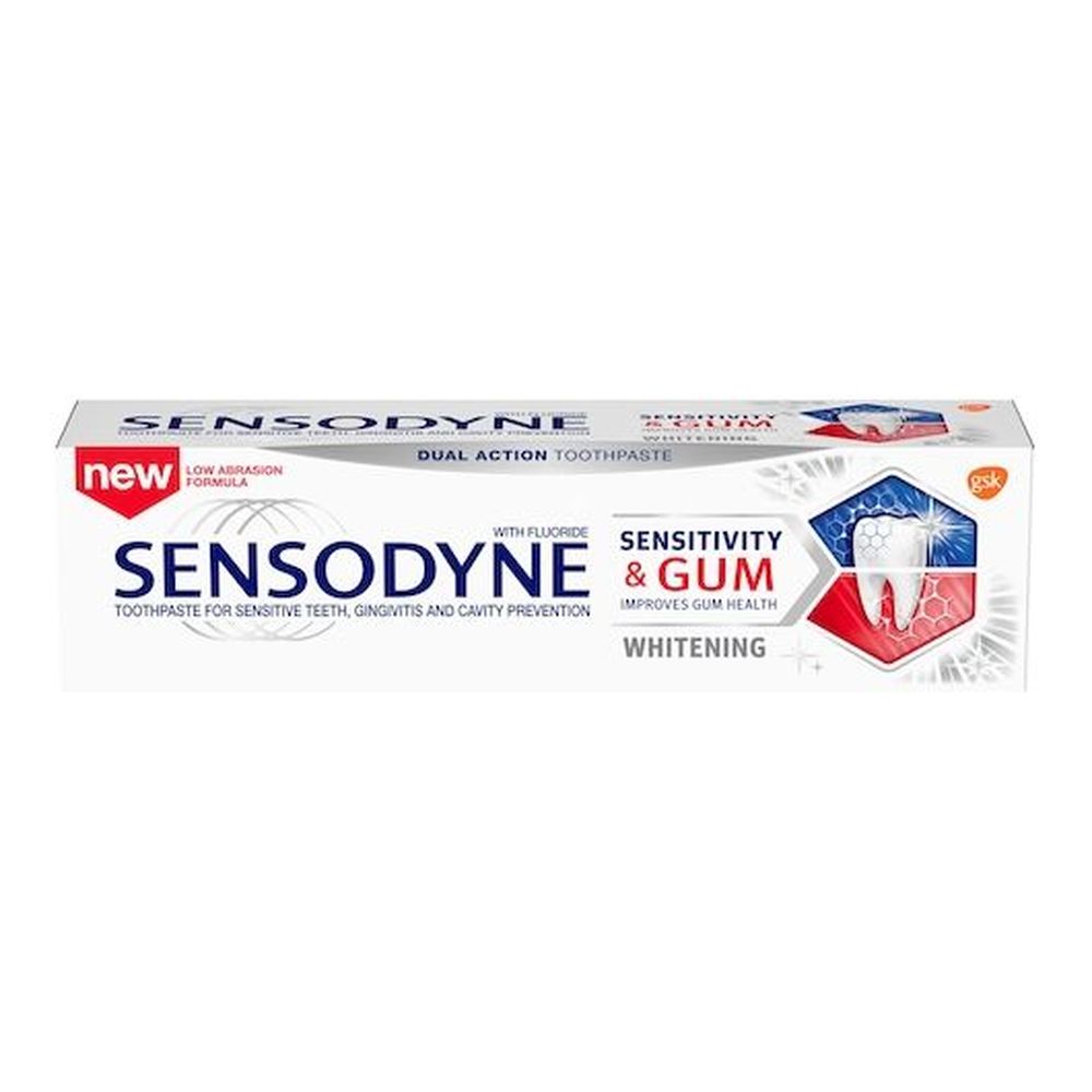 Sensodyne Sensitivity Whitening Toothpaste, 3.4 Ounce -- 12 per case