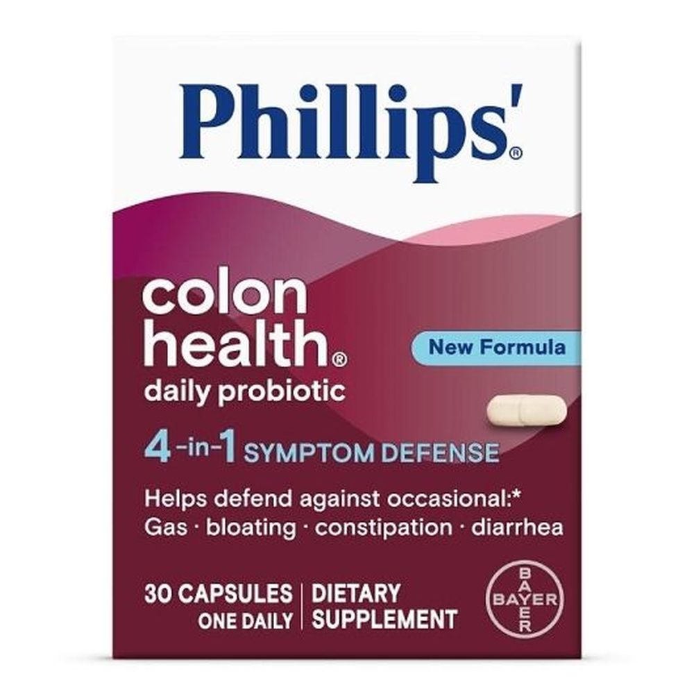 Phillips Colon Health Daily Probiotic Dietary Supplement, 30 count ...