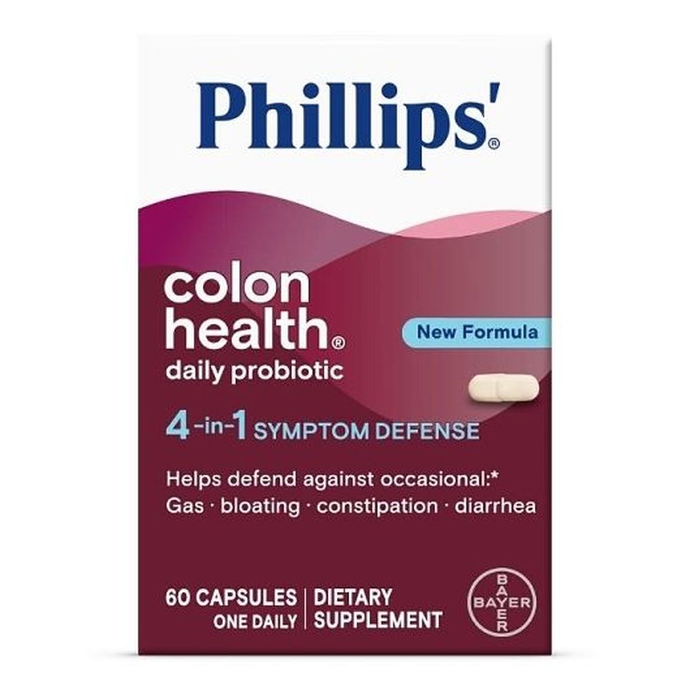 One-A-Day Phillips Colon Health Capsules, 60 count -- 24 per case